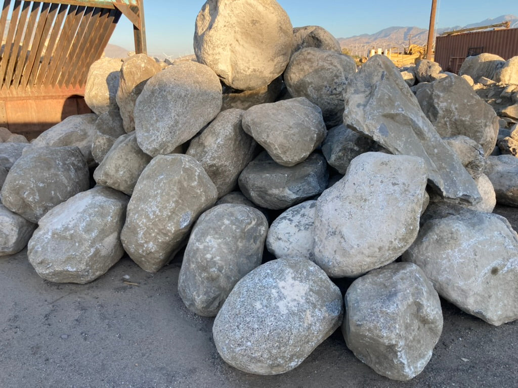 Grey Granite Boulders – Low Desert Rock Supply Inc